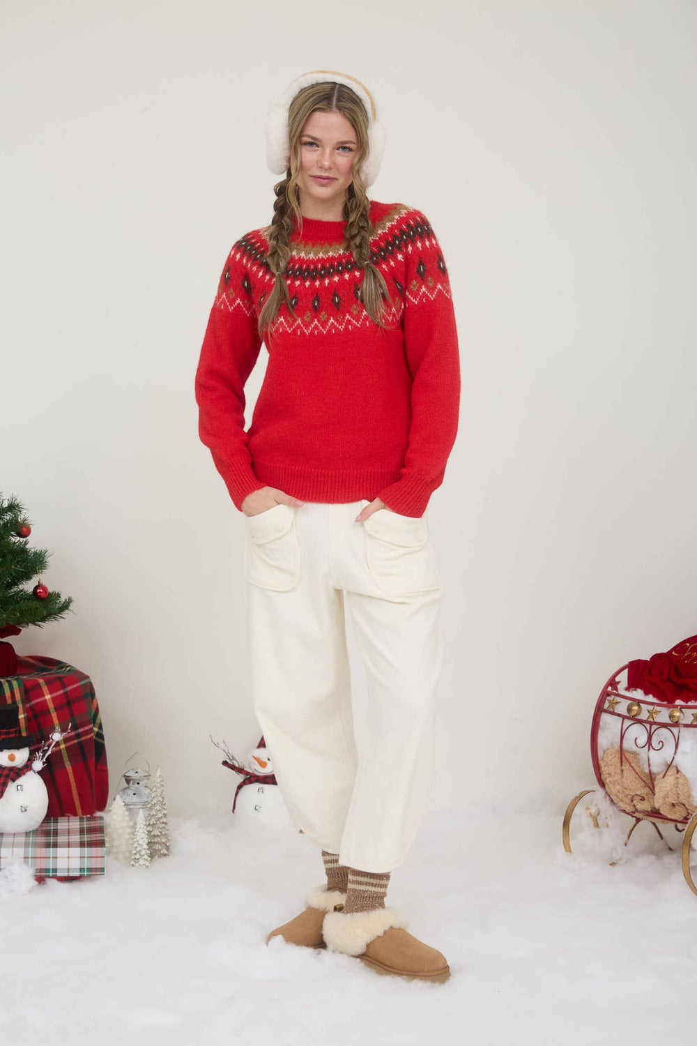 Ramona Fair Isle Sweater FINAL SALE